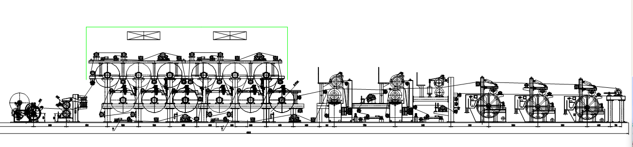 jumbo roll kraft brown paper recycling making machine 10 tons a day ...